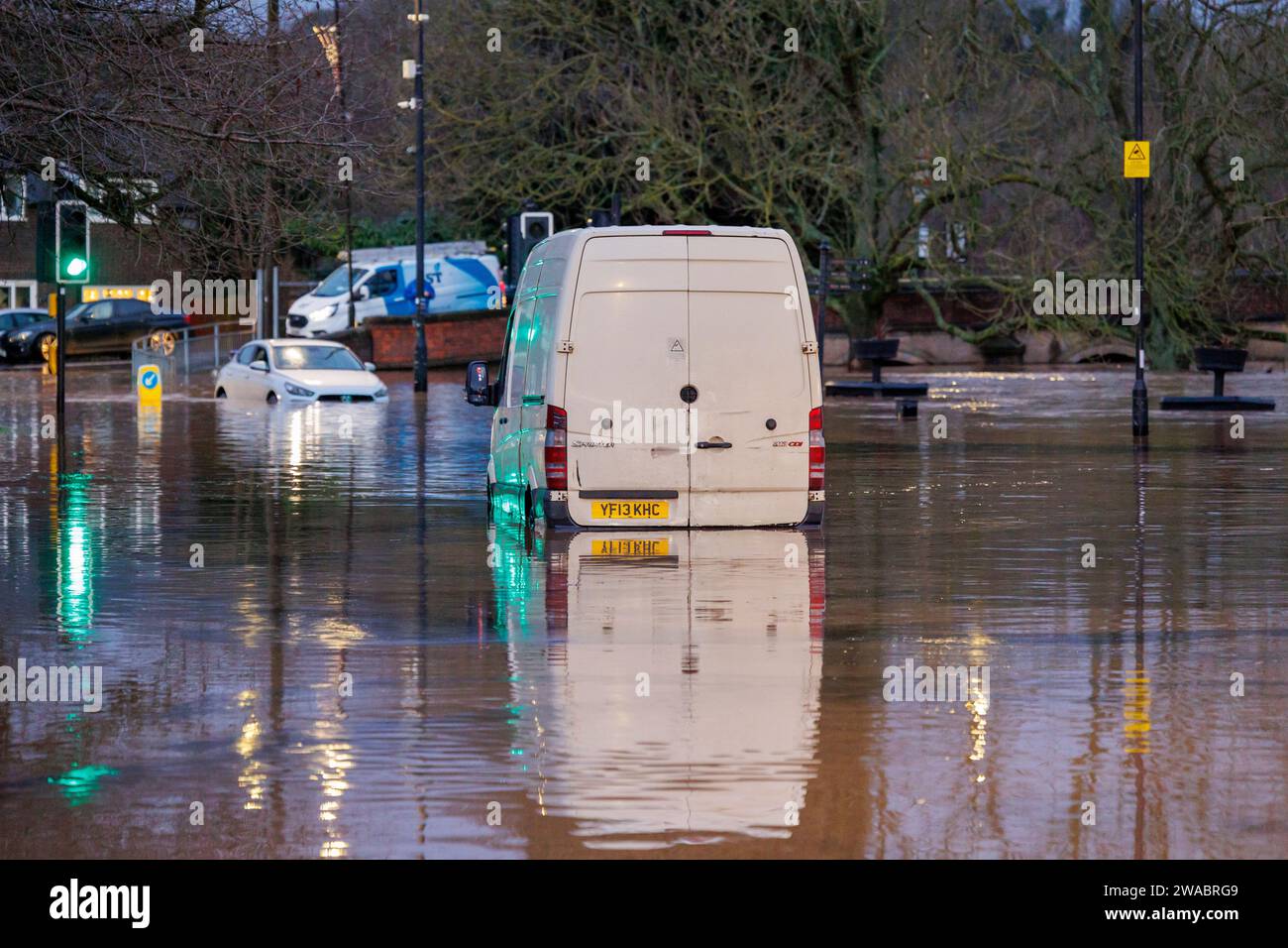 At the start of 2024 Storm Henk saw large parts of the Midlands under ...