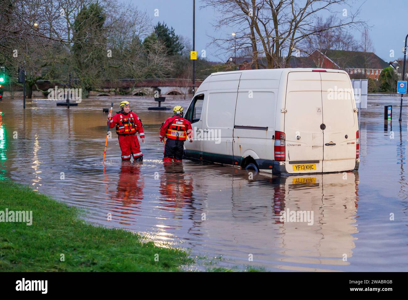 At the start of 2024 Storm Henk saw large parts of the Midlands under ...