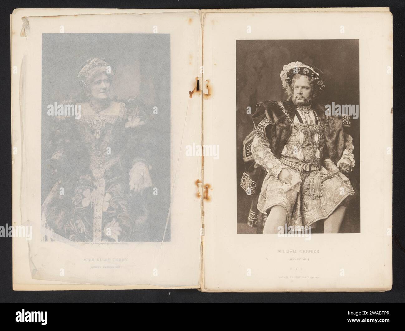 William Terriss (Henry VIII), anonymous, c. 1880 - in or before 1890 ...