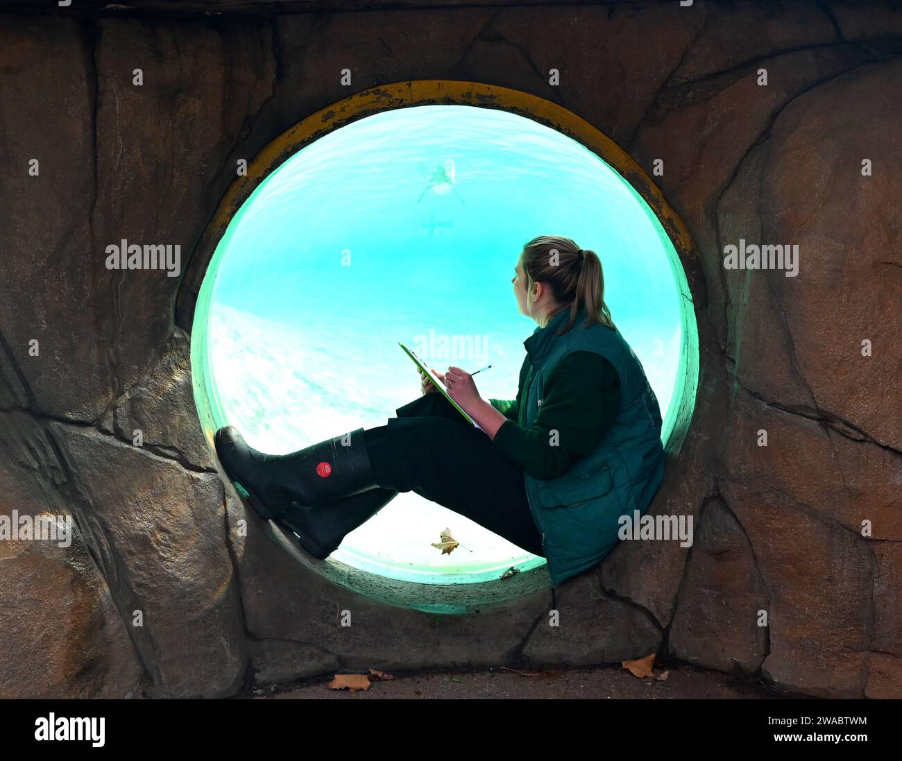 London Zoo held its annual stocktake, a mammoth task which involves ...