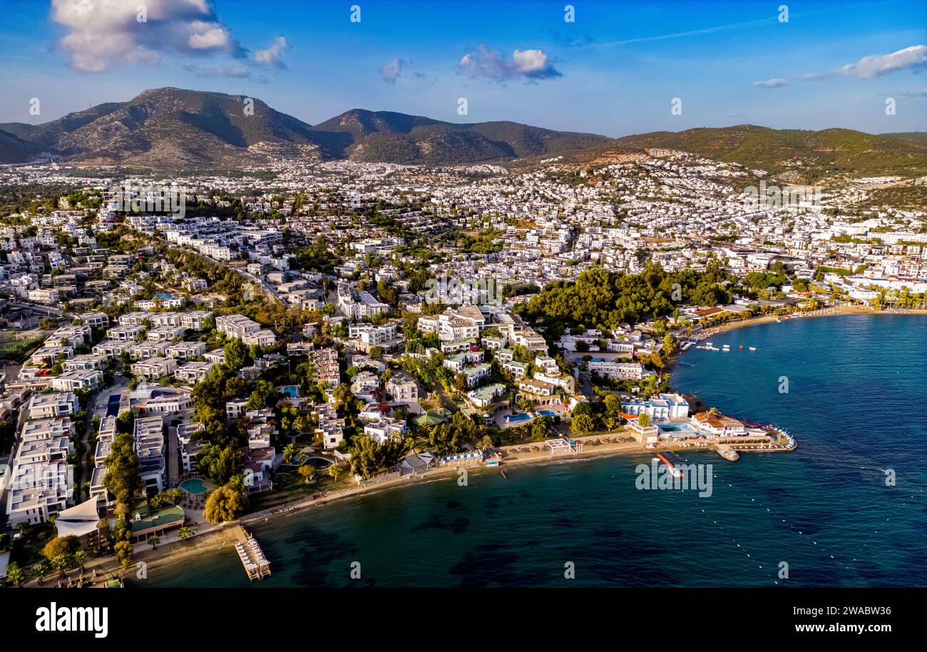 Gumbet beach resort bodrum turkey hi-res stock photography and images ...