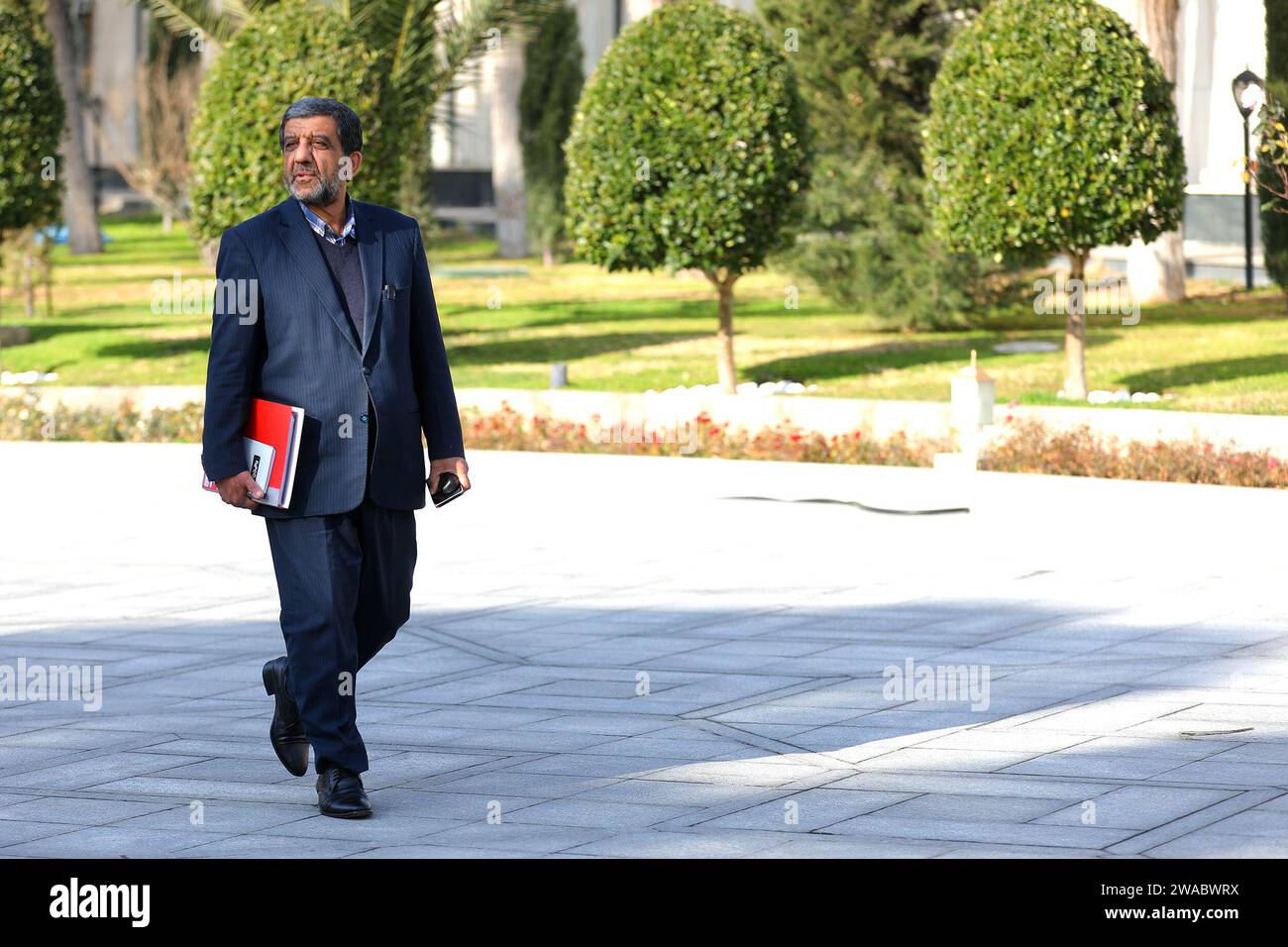 Tehran, Iran. 3rd Jan, 2024. Iran's Minister of Cultural Heritage ...
