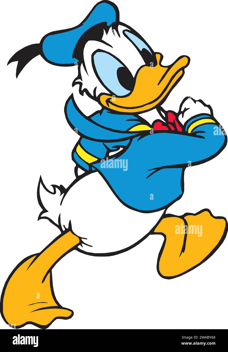 Donald duck vector hi-res stock photography and images - Alamy