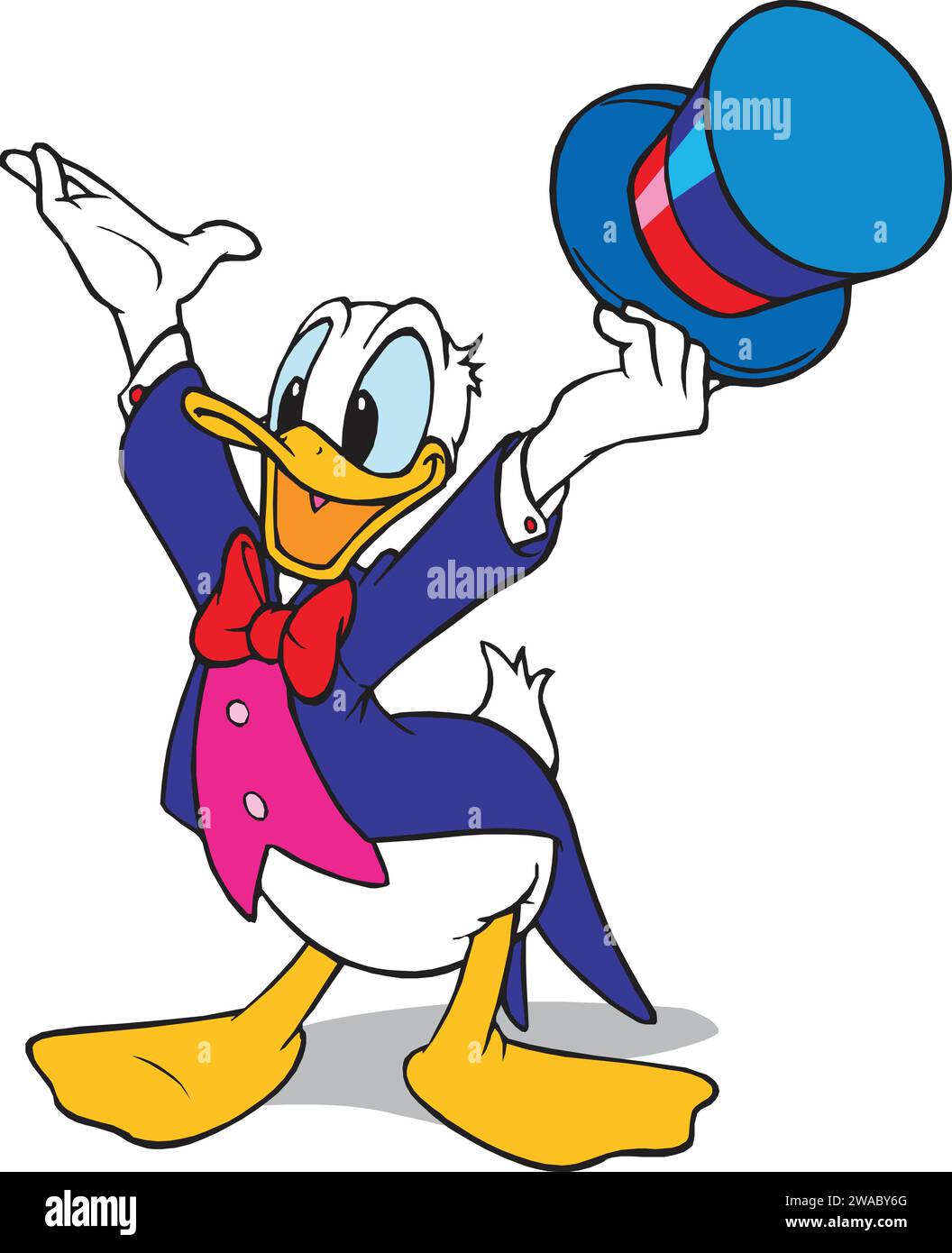 Disney print background Cut Out Stock Images & Pictures - Alamy