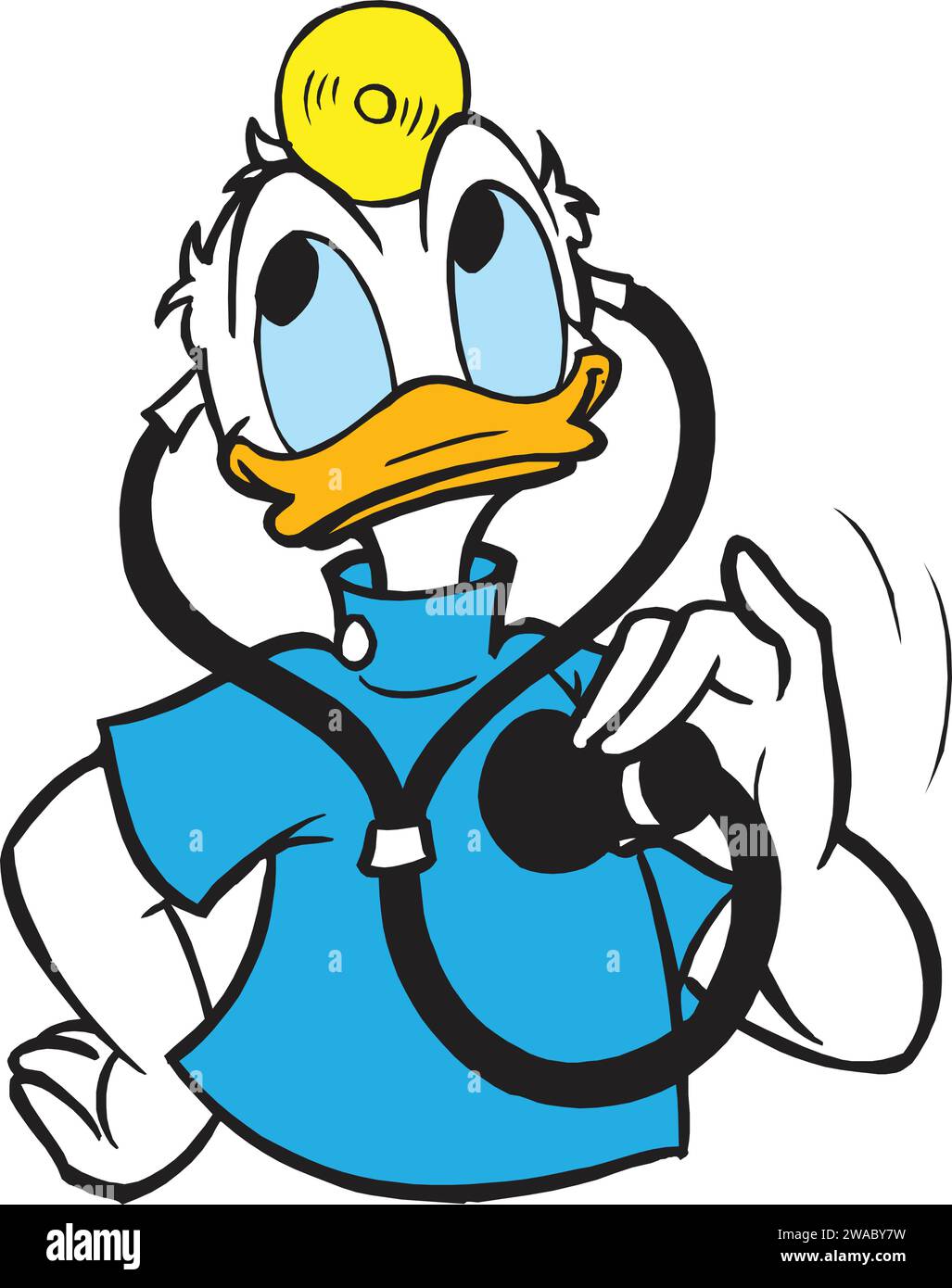 Donald duck vector hi-res stock photography and images - Alamy