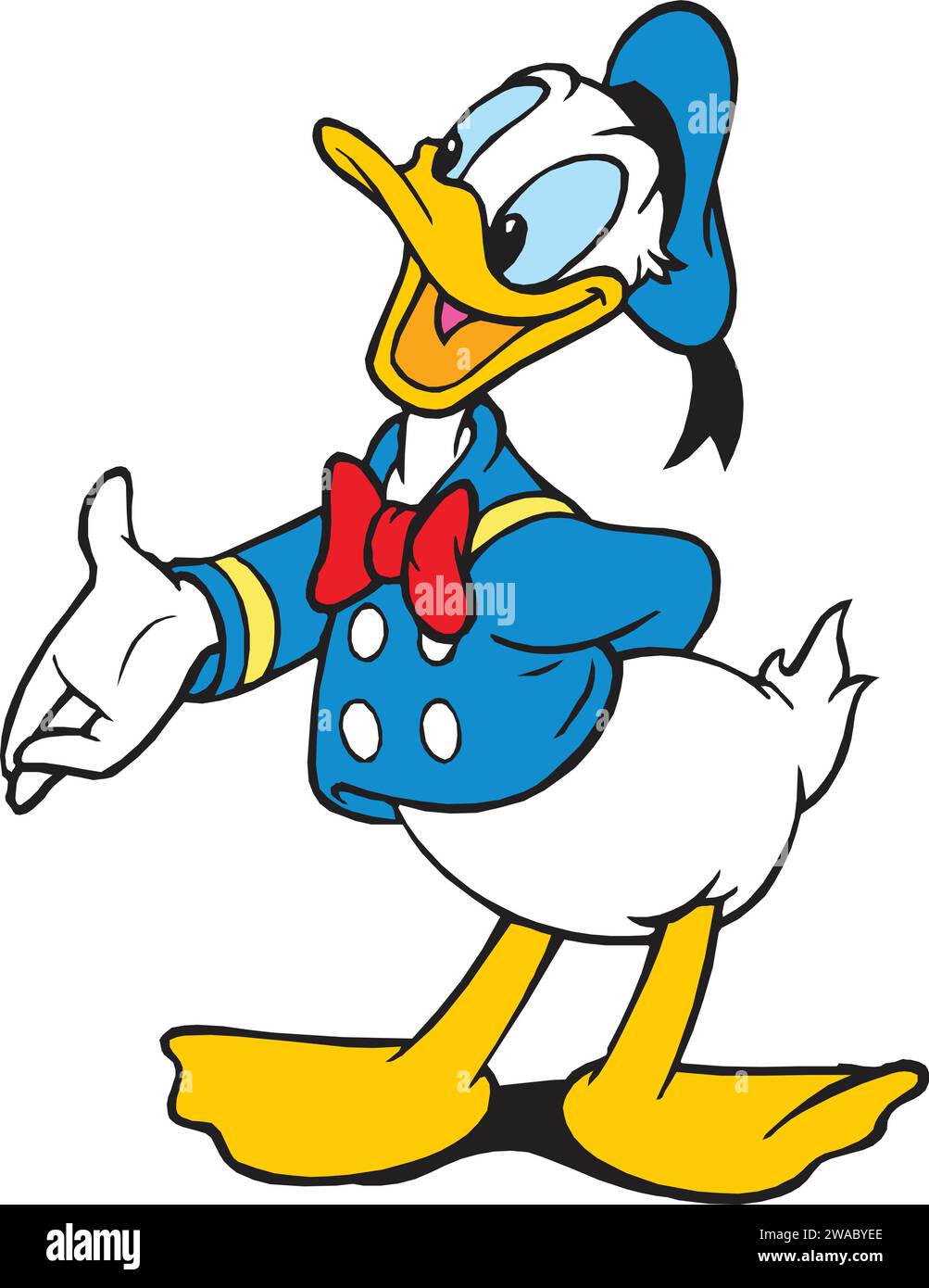 Donald duck disney character Cut Out Stock Images & Pictures - Alamy