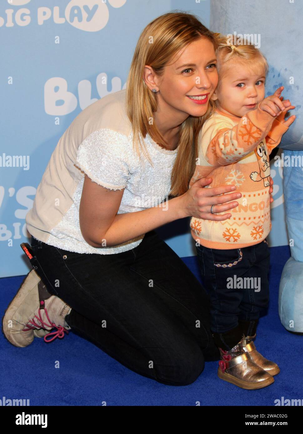 London, UK. Rachel Riley at Bluey’s Big Play gala performance. Royal ...