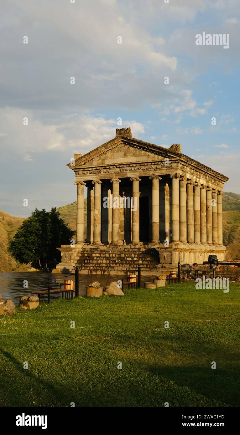 Garni temple in Armenia Stock Photo - Alamy