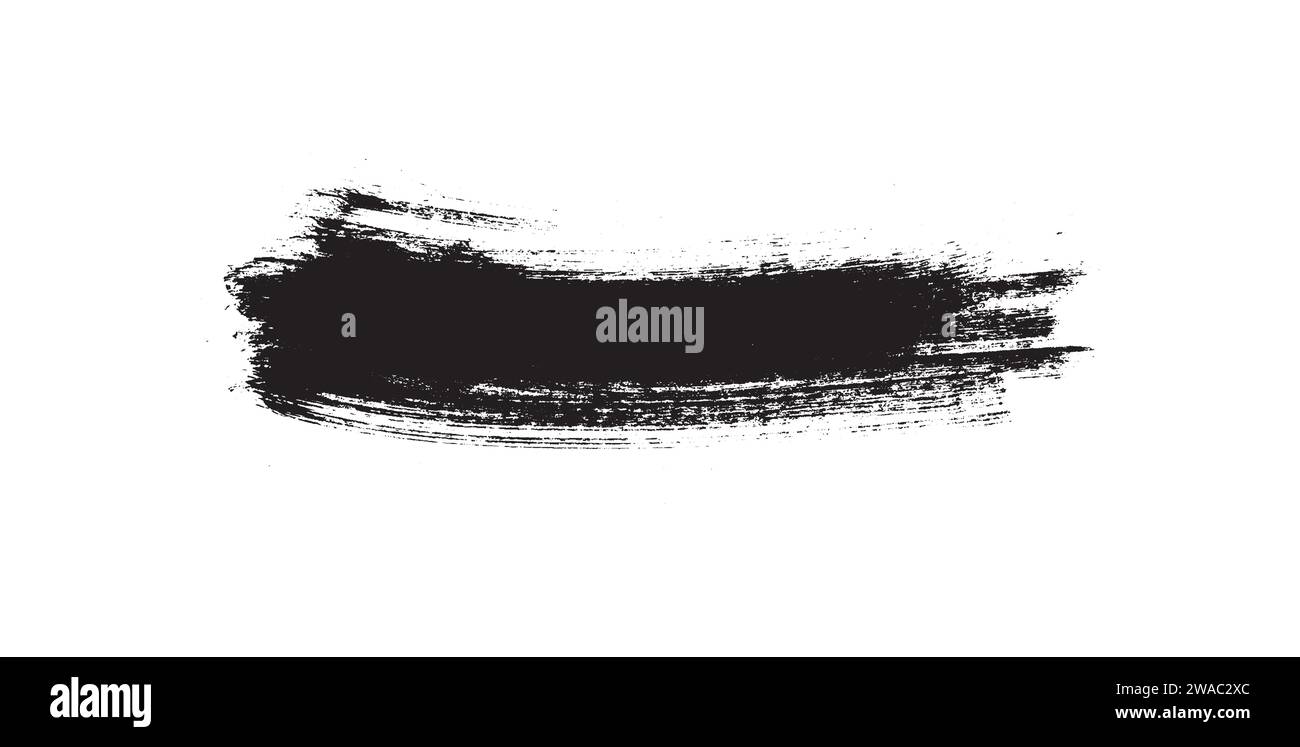 Black dried paint splattered in dirty style Stock Vector Image & Art ...