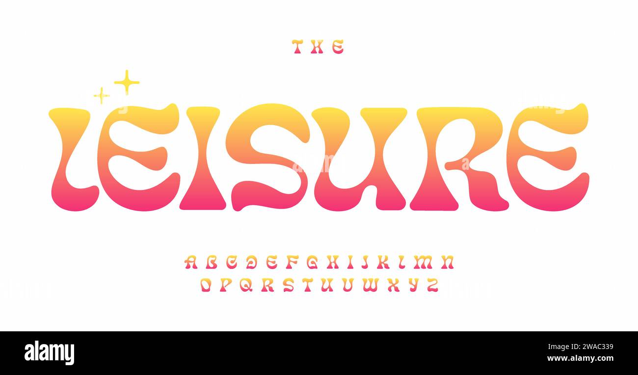 Melting typeface hi-res stock photography and images - Alamy