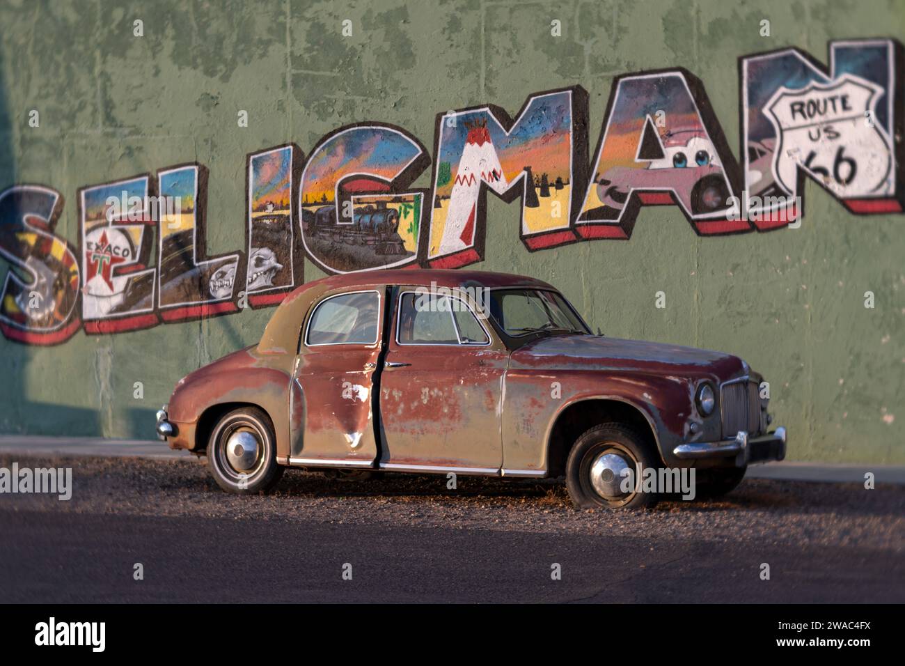 Seligman route 66 arizona hi-res stock photography and images - Alamy