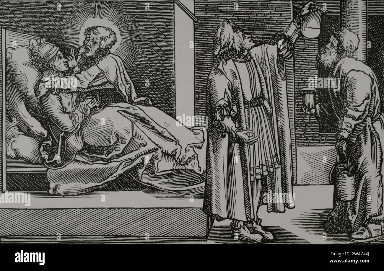 Cure through the Intercession of a Healing Saint. Facsimile of an ...