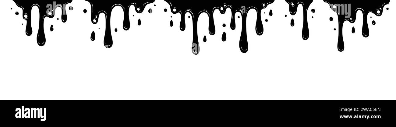 Paint dripping. Dripping liquid. Paint flows. Current paint, stains. Current drops. Current inks ...