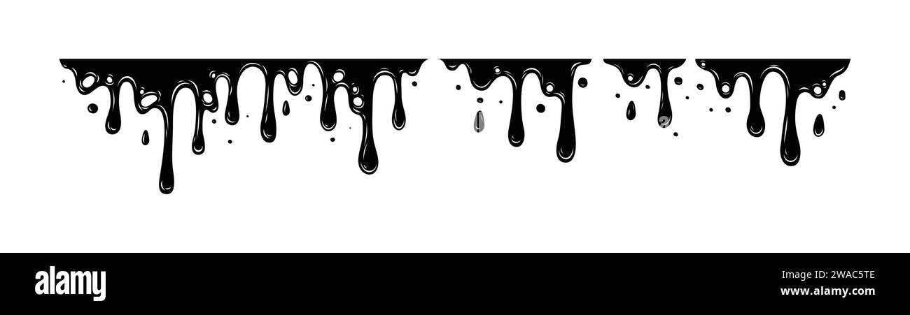 Paint dripping. Dripping liquid. Paint flows. Current paint, stains. Current drops. Current inks ...