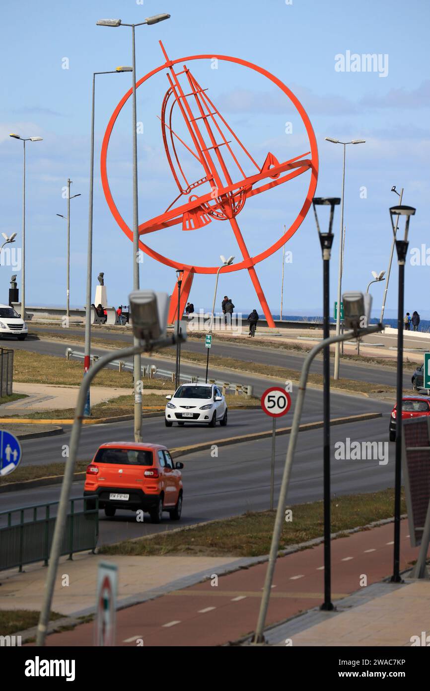 The Monument Commemorating 500 years of First Magellan Strait Crossing ...