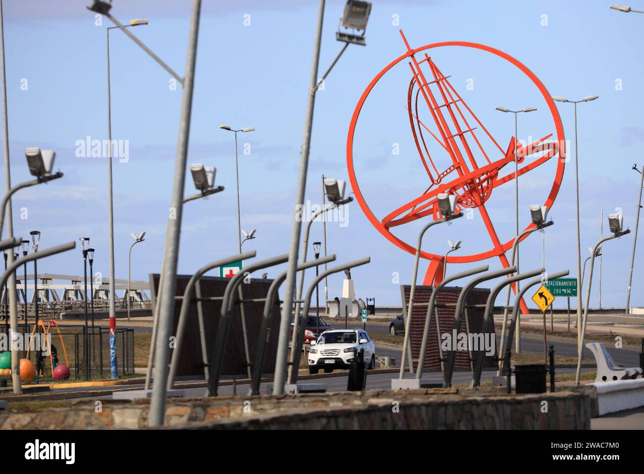 The Monument Commemorating 500 years of First Magellan Strait Crossing ...