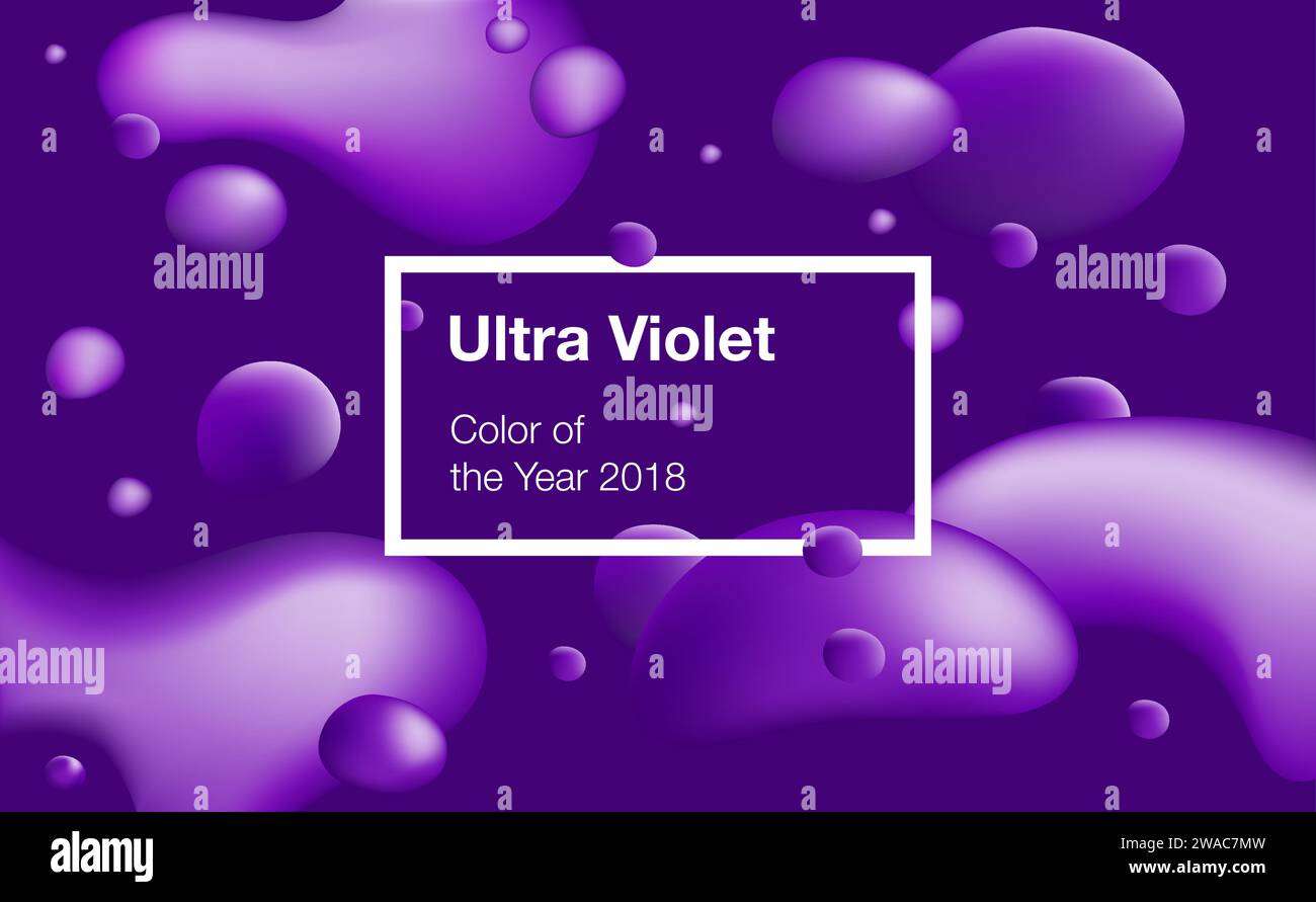 Fluid colors. Creative gradient illustrations. Abstract Liquid color ...