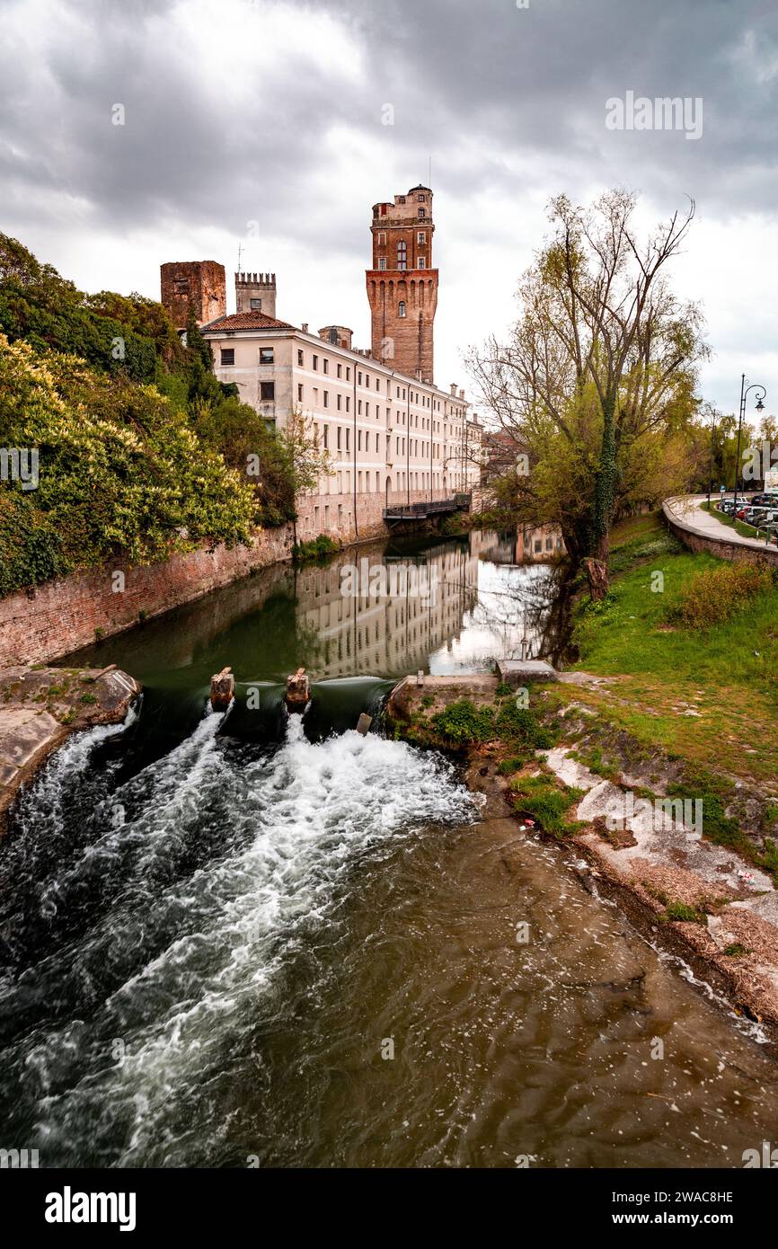 Padua, Italy - April 4, 2022: La Specola is a 14th-century tower ...
