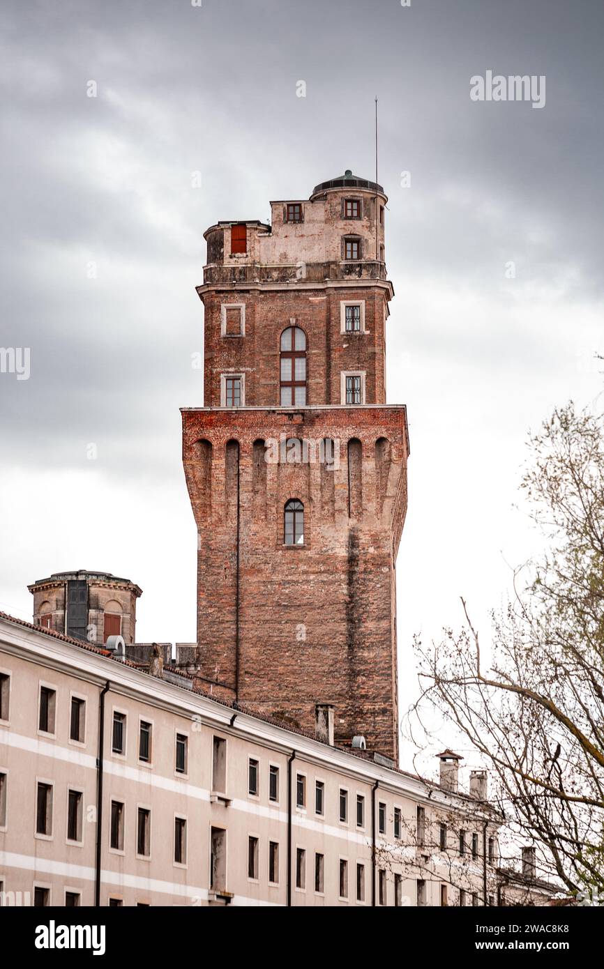 Padua, Italy - April 4, 2022: La Specola is a 14th-century tower ...