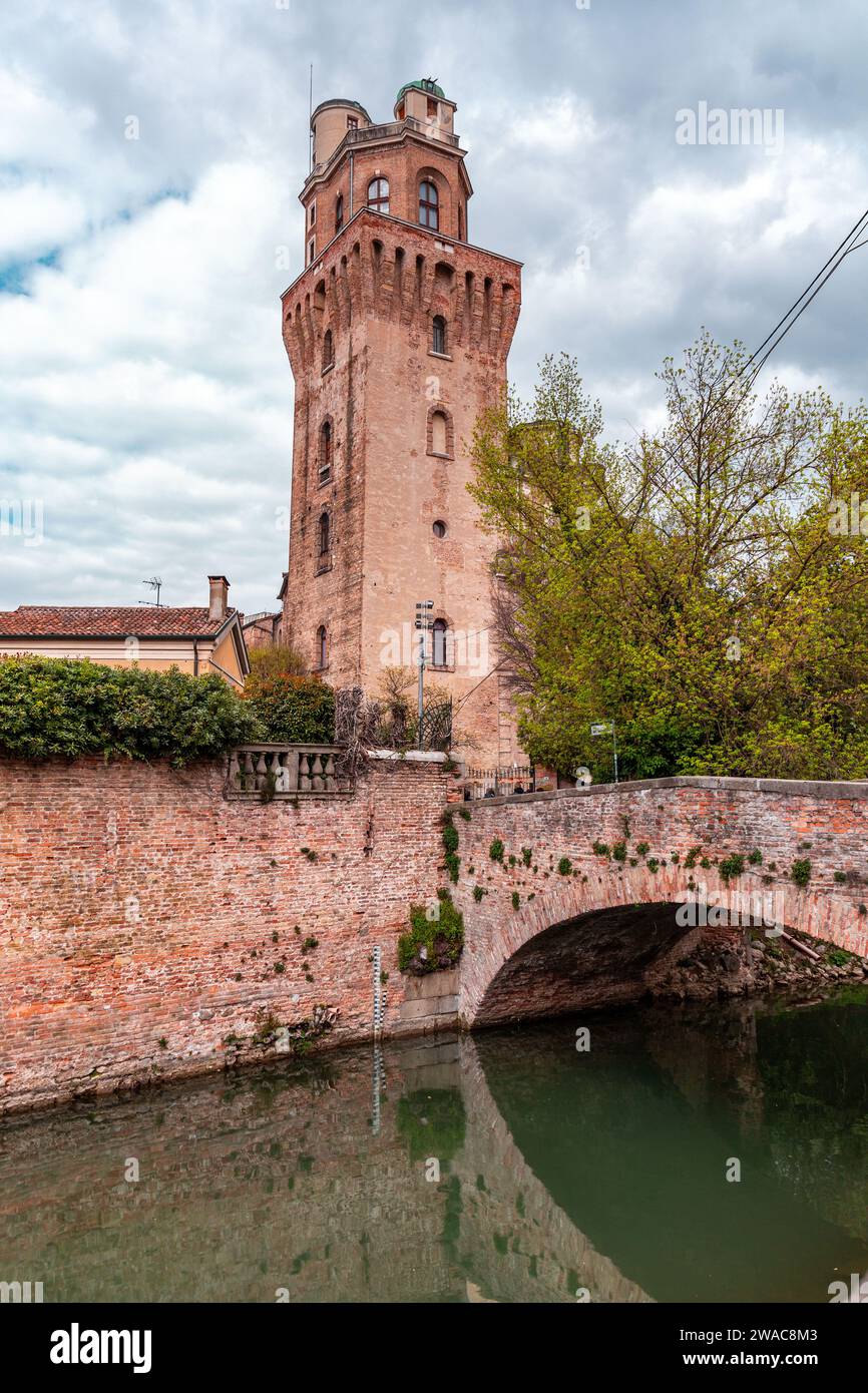 Padua, Italy - April 4, 2022: La Specola is a 14th-century tower ...