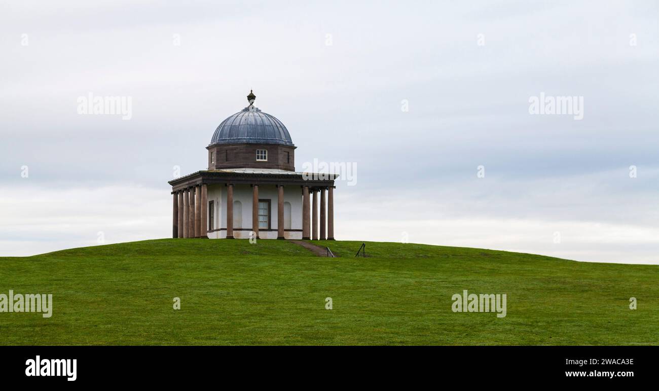 The Temple of Minerva at Hardwick Park,Sedgefield,Co.Durham Stock Photo ...