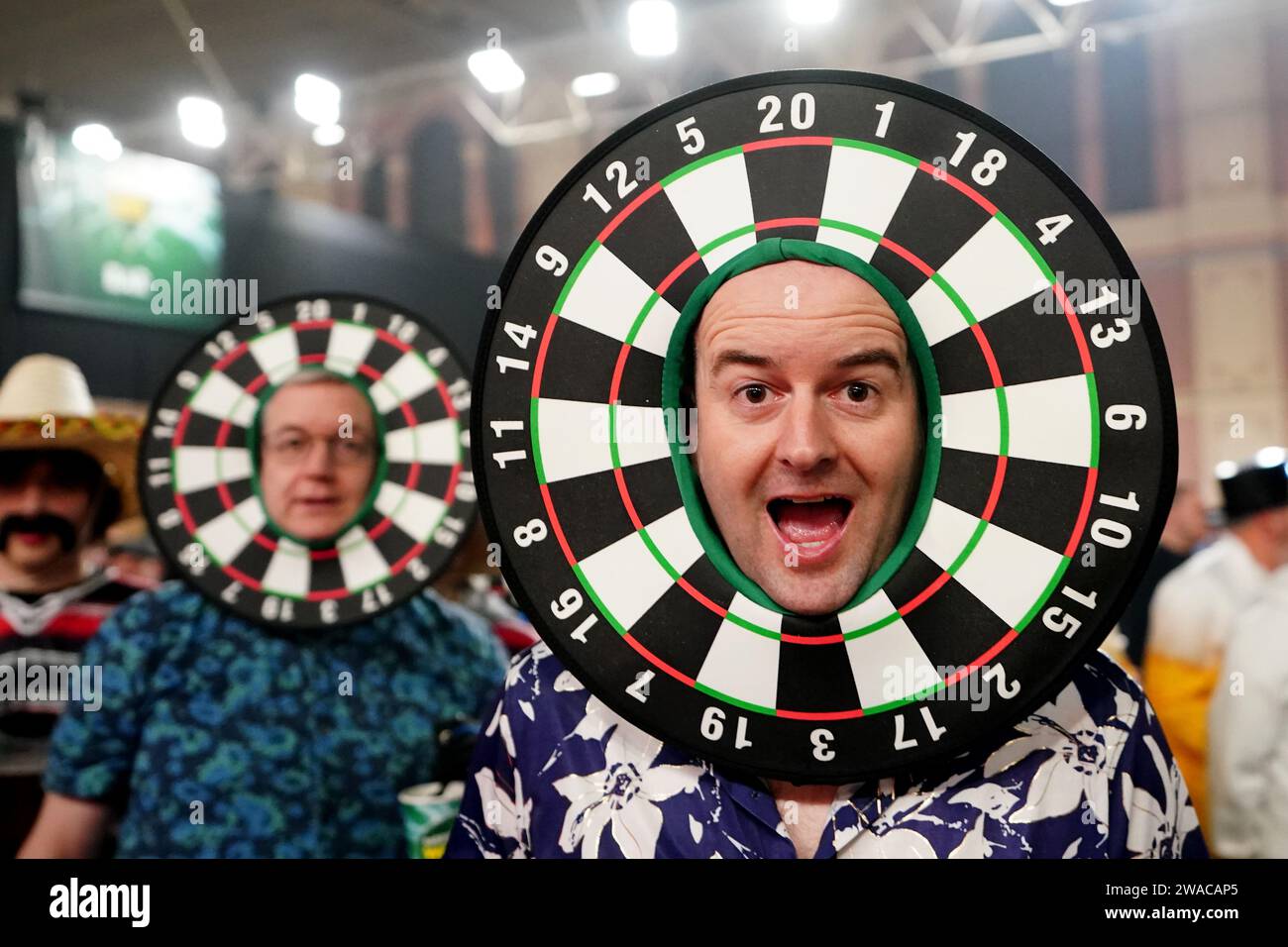 A general view of fans before the final of the Paddy Power World Darts ...