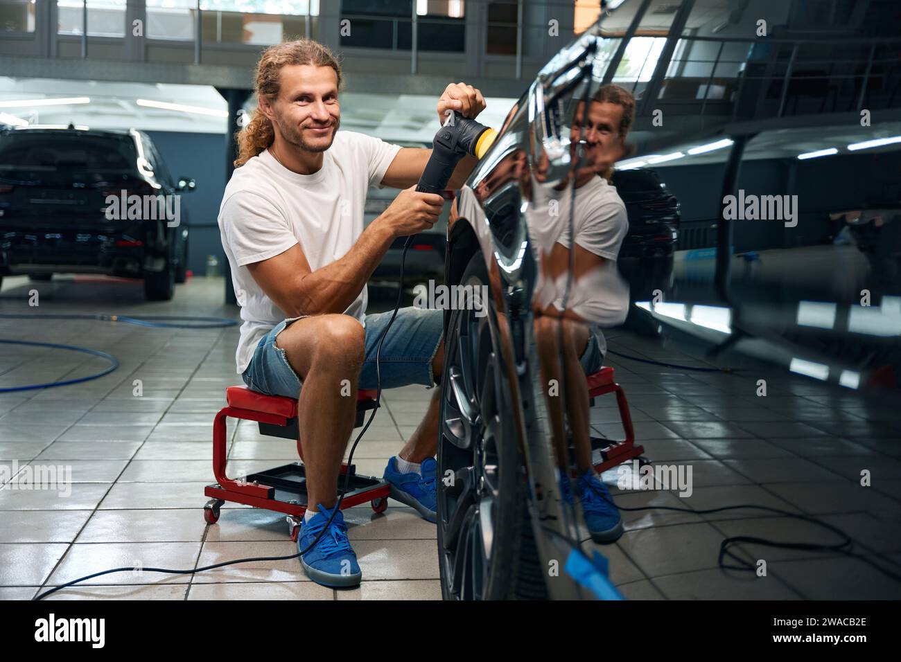 Mobile car detailing hi-res stock photography and images - Alamy