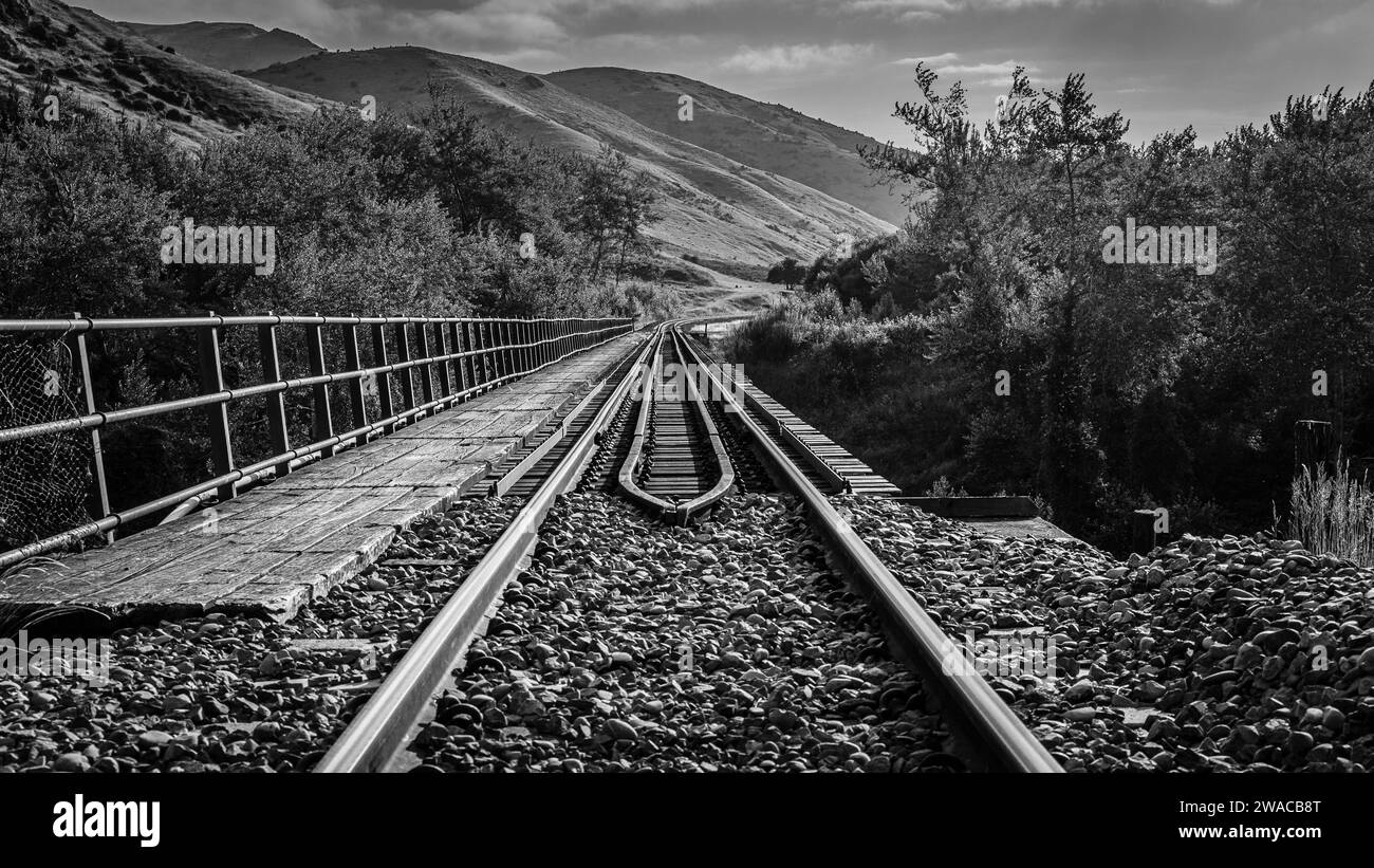 Into the distance Stock Photo - Alamy