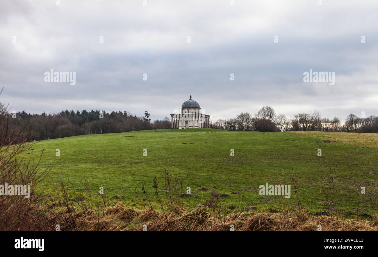 The Temple of Minerva at Hardwick Park,Sedgefield,Co.Durham,England,UK ...