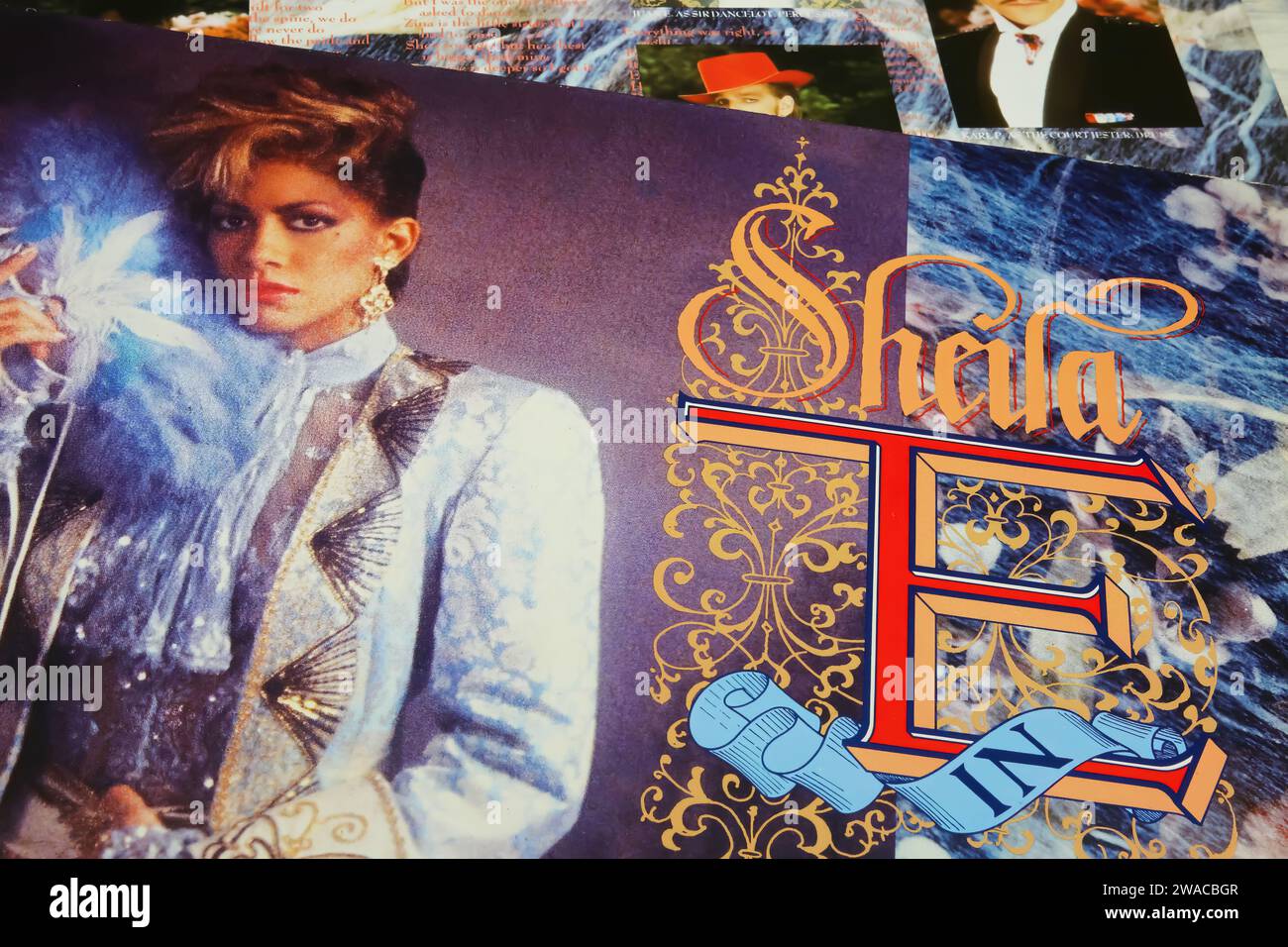 Viersen, Germany - May 9. 2023: Closeup of american singer and female ...