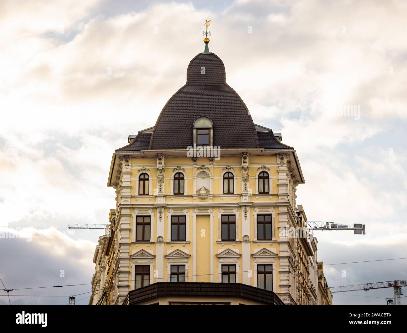 Germany city old facade building architecture hi-res stock photography ...