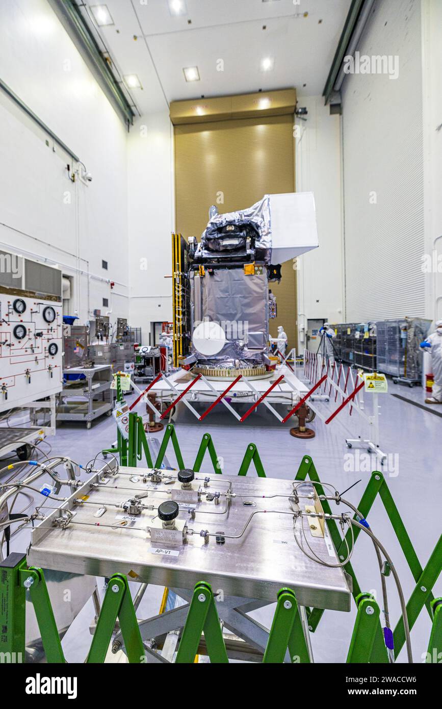 NASA invites media to view the PACE spacecraft set to launch January ...