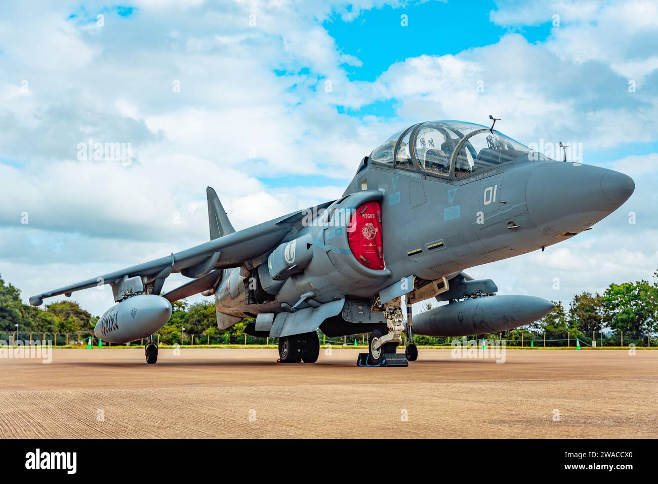 Italian Navy Harrier at RIAT 2023 Stock Photo - Alamy