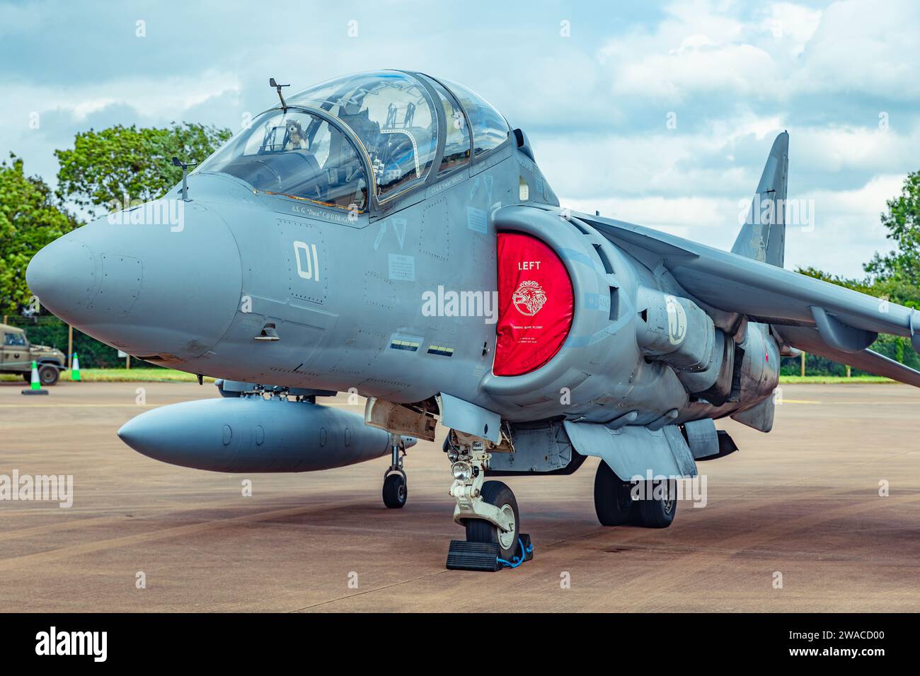 Italian Navy Harrier at RIAT 2023 Stock Photo - Alamy
