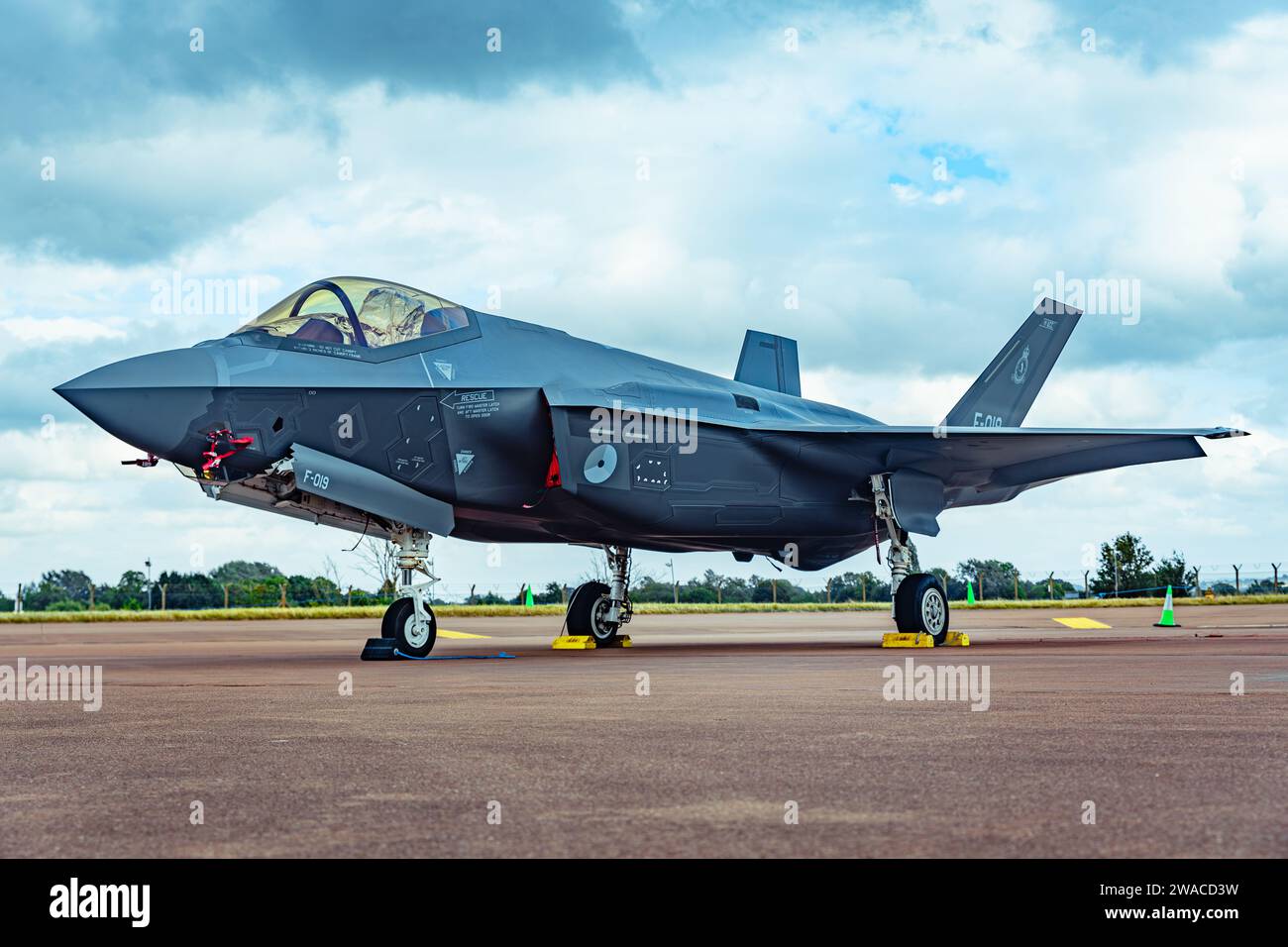 Royal Netherlands Air Force F-35A Lightning II at RIAT 2022 Stock Photo ...