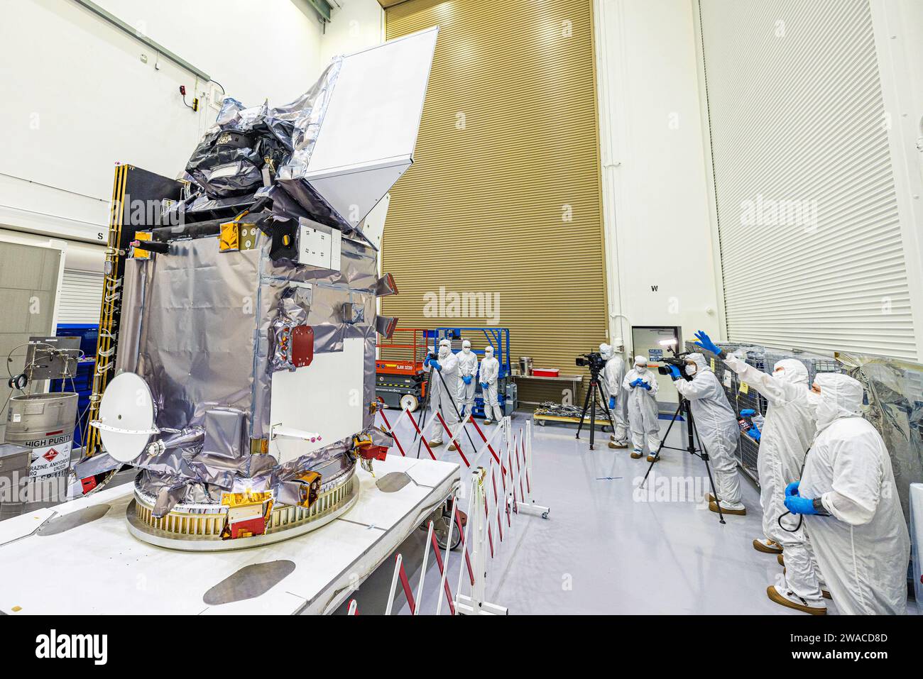 NASA invites media to view the PACE spacecraft set to launch January ...