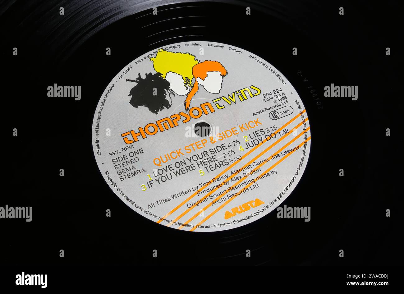 Viersen, Germany - May 9. 2023: Closeup of british new wave band ...