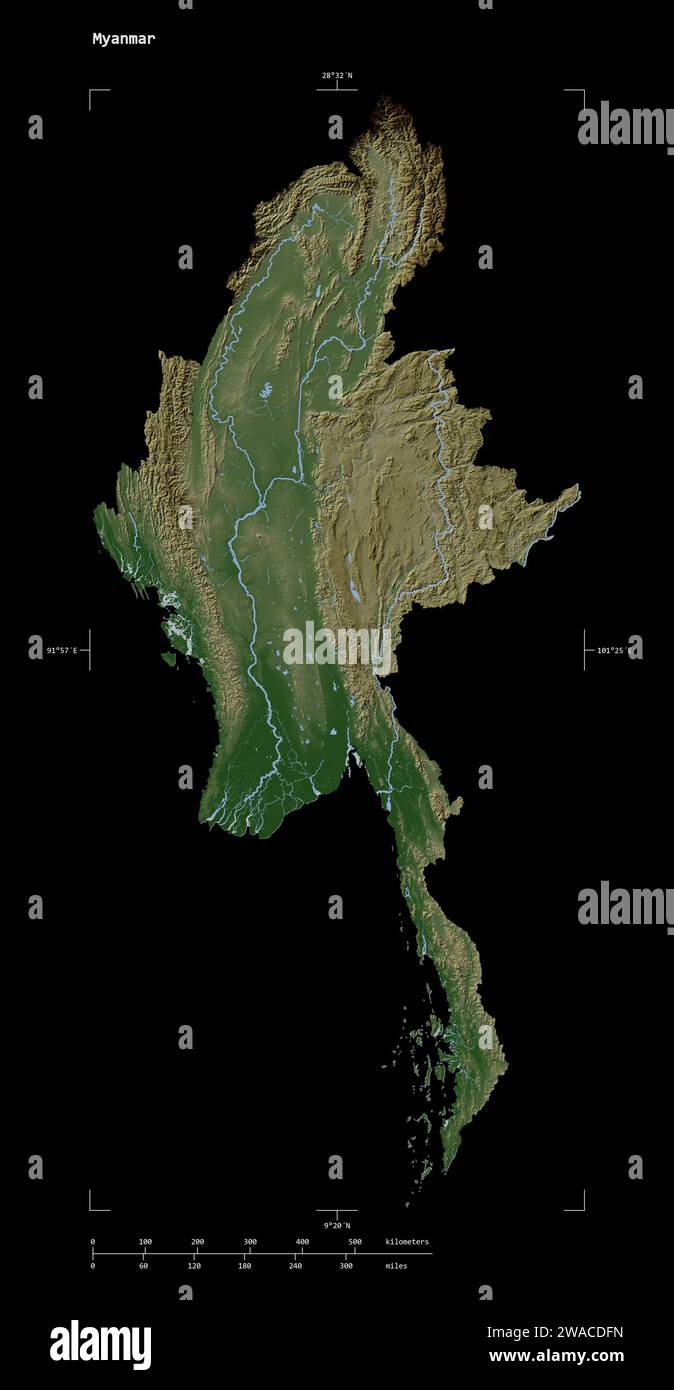 Shape of a Pale colored elevation map with lakes and rivers of the ...