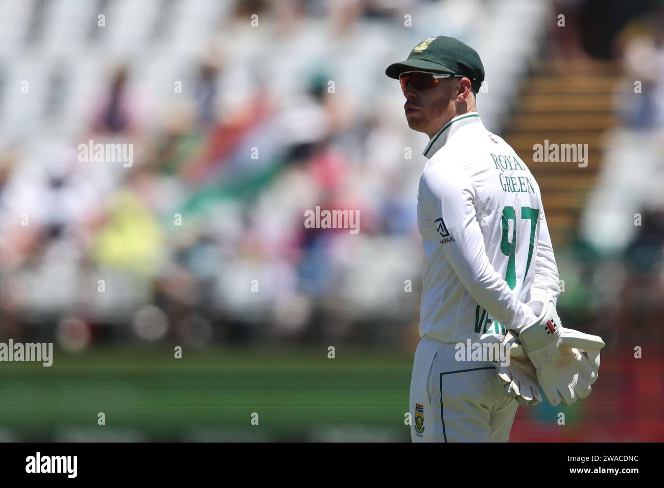 CAPE TOWN, SOUTH AFRICA - JANUARY 03: Kyle Verreynne of South Africa ...