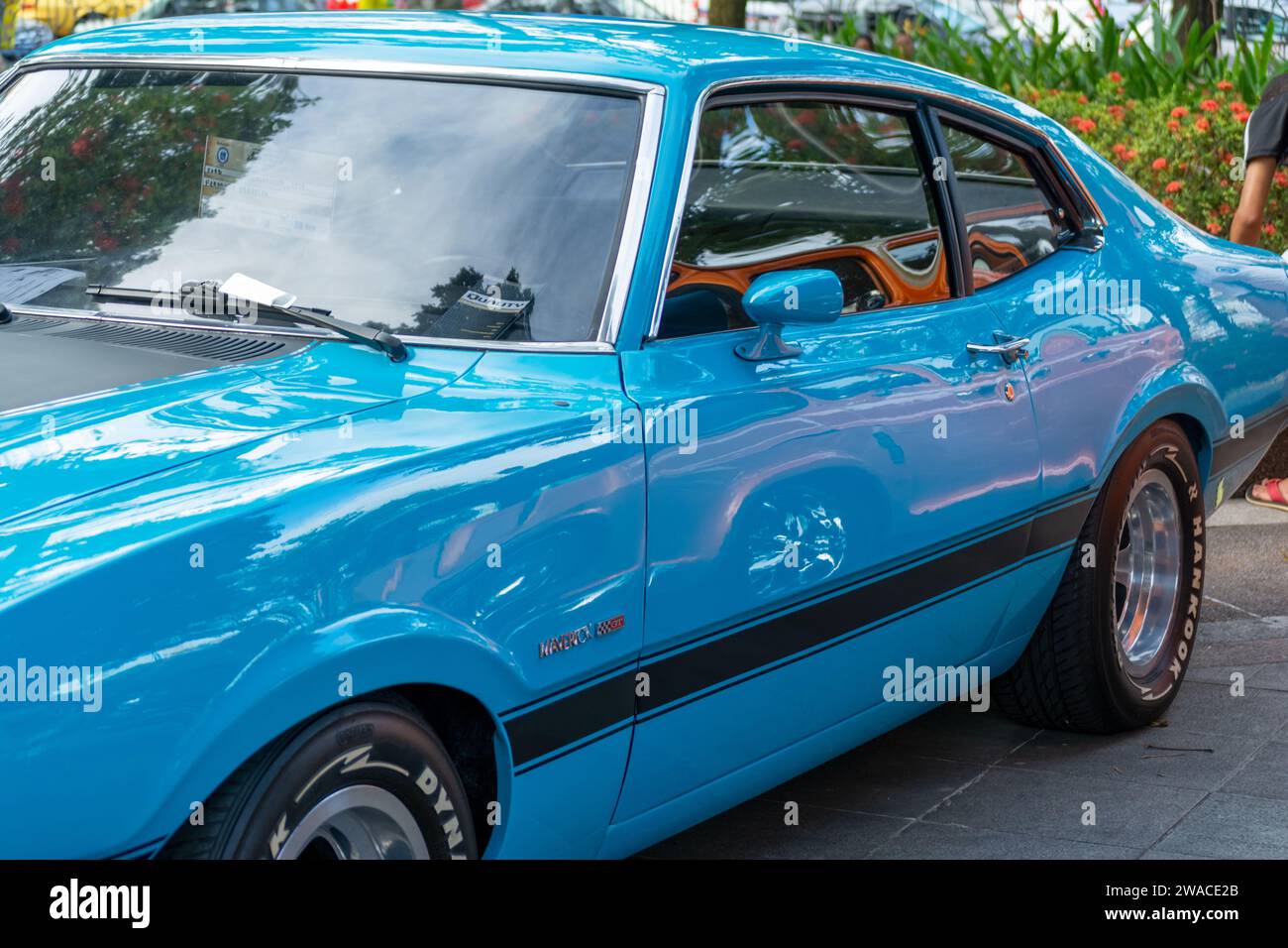1973 Ford Maverick Blue