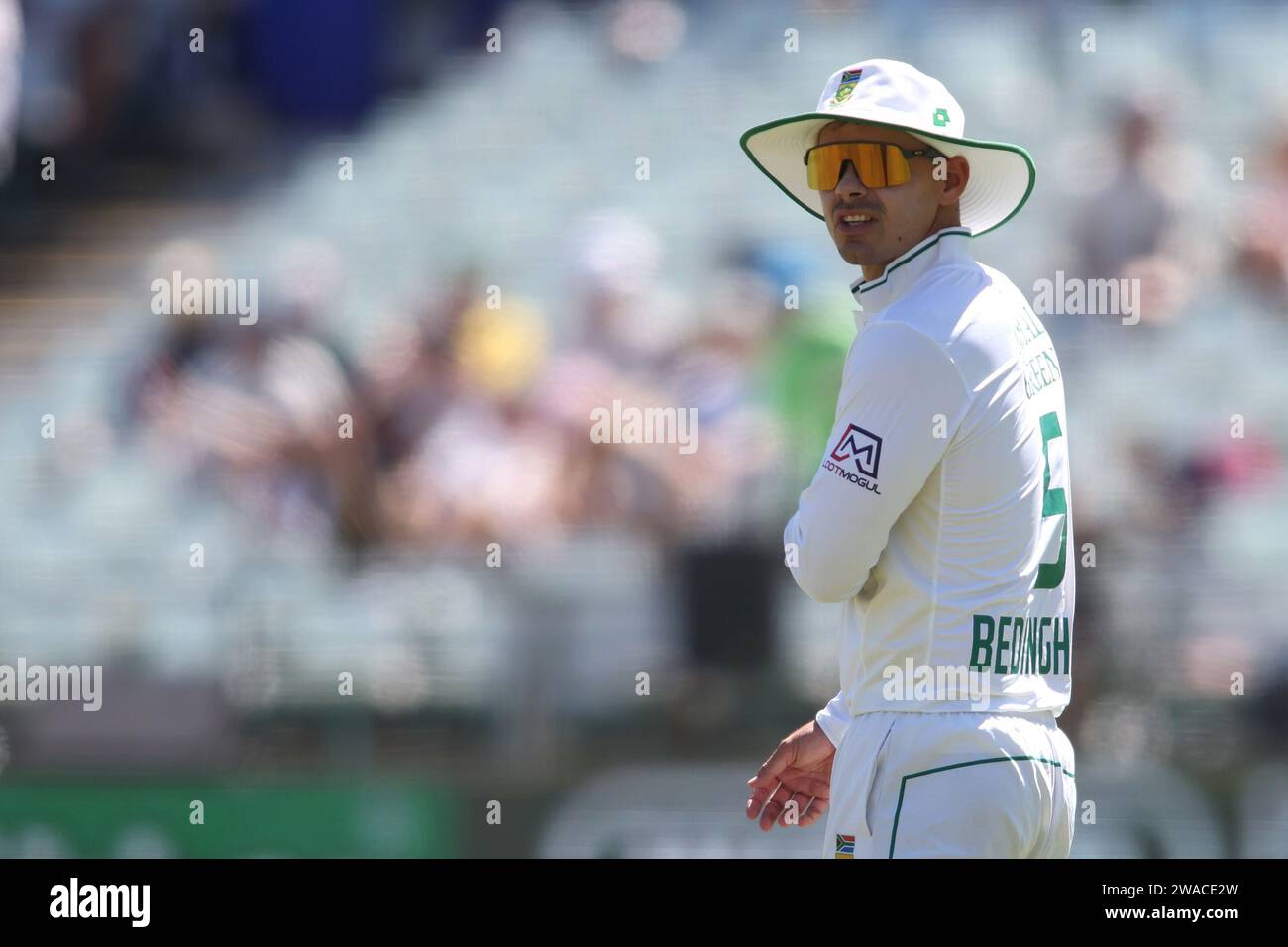 CAPE TOWN, SOUTH AFRICA - JANUARY 03: David Bedingham of South Africa ...