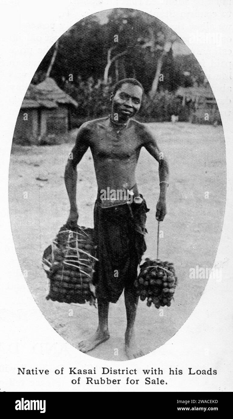 Congo rubber plantation Black and White Stock Photos & Images - Alamy