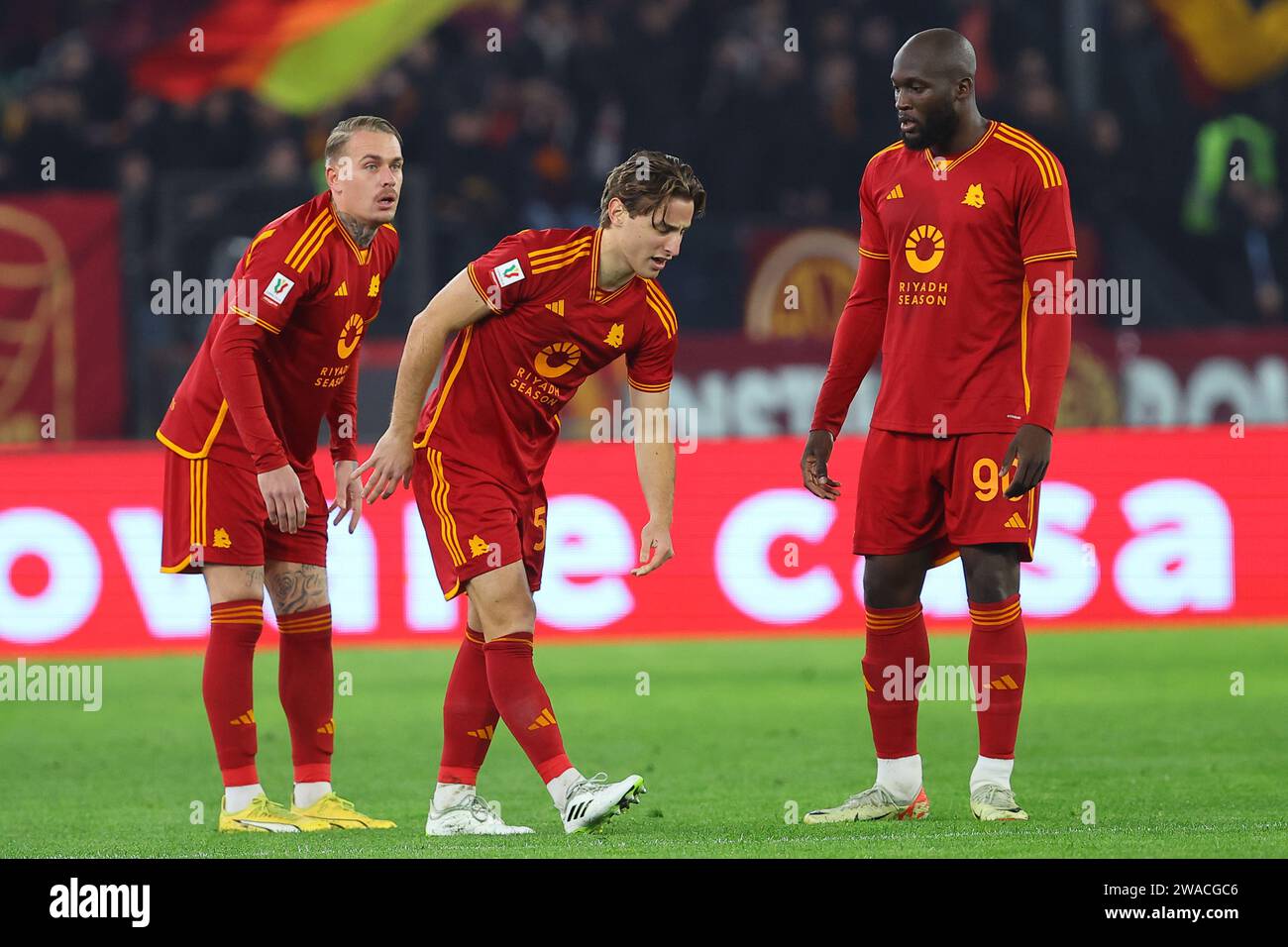 Rome, Italy. 03rd Jan, 2024. Rome, Italy 03.01.2024: Edoardo Bove of ...