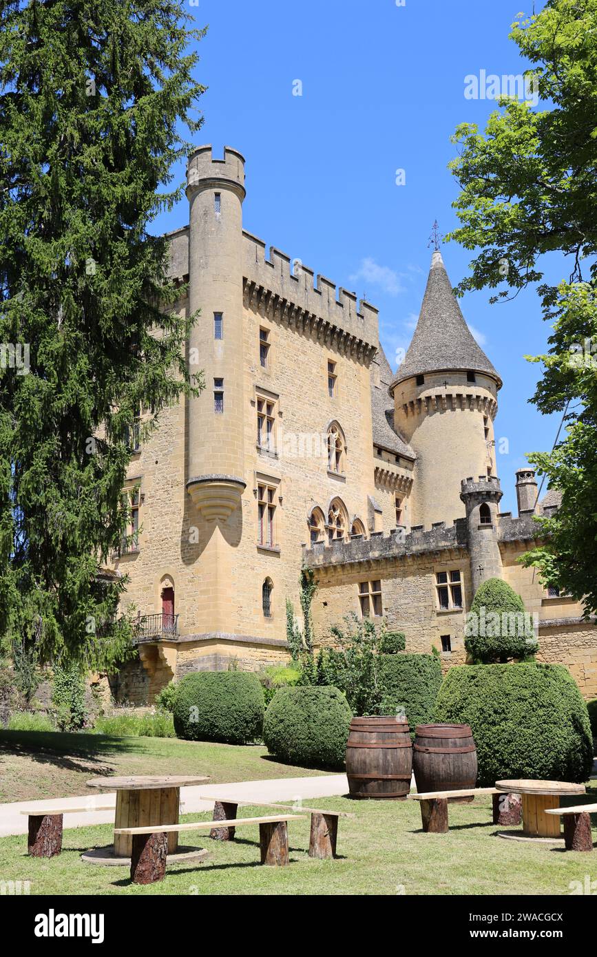 Puymartin Castle in Périgord Noir evokes key eras in French history ...