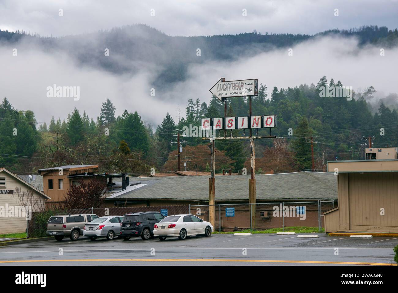 Willow Creek, a small town in Trinity County, CA, USA, has a museum ...