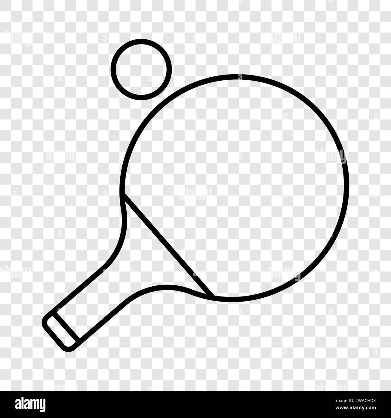 Table tennis line icons. Sport, hobby, activity concept. Vector ...