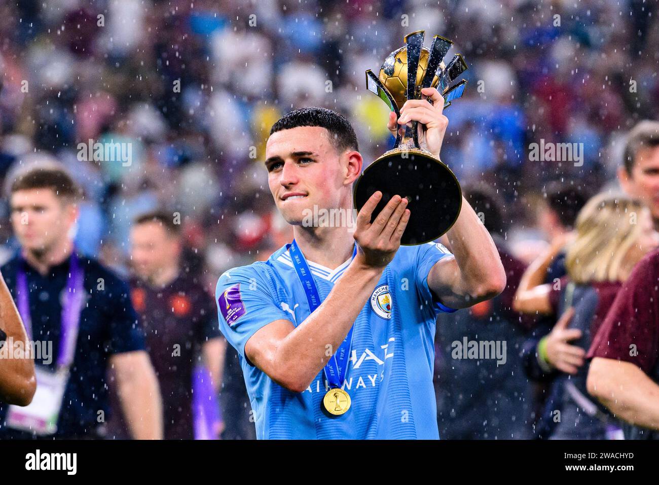 Phil foden trophy hi-res stock photography and images - Alamy