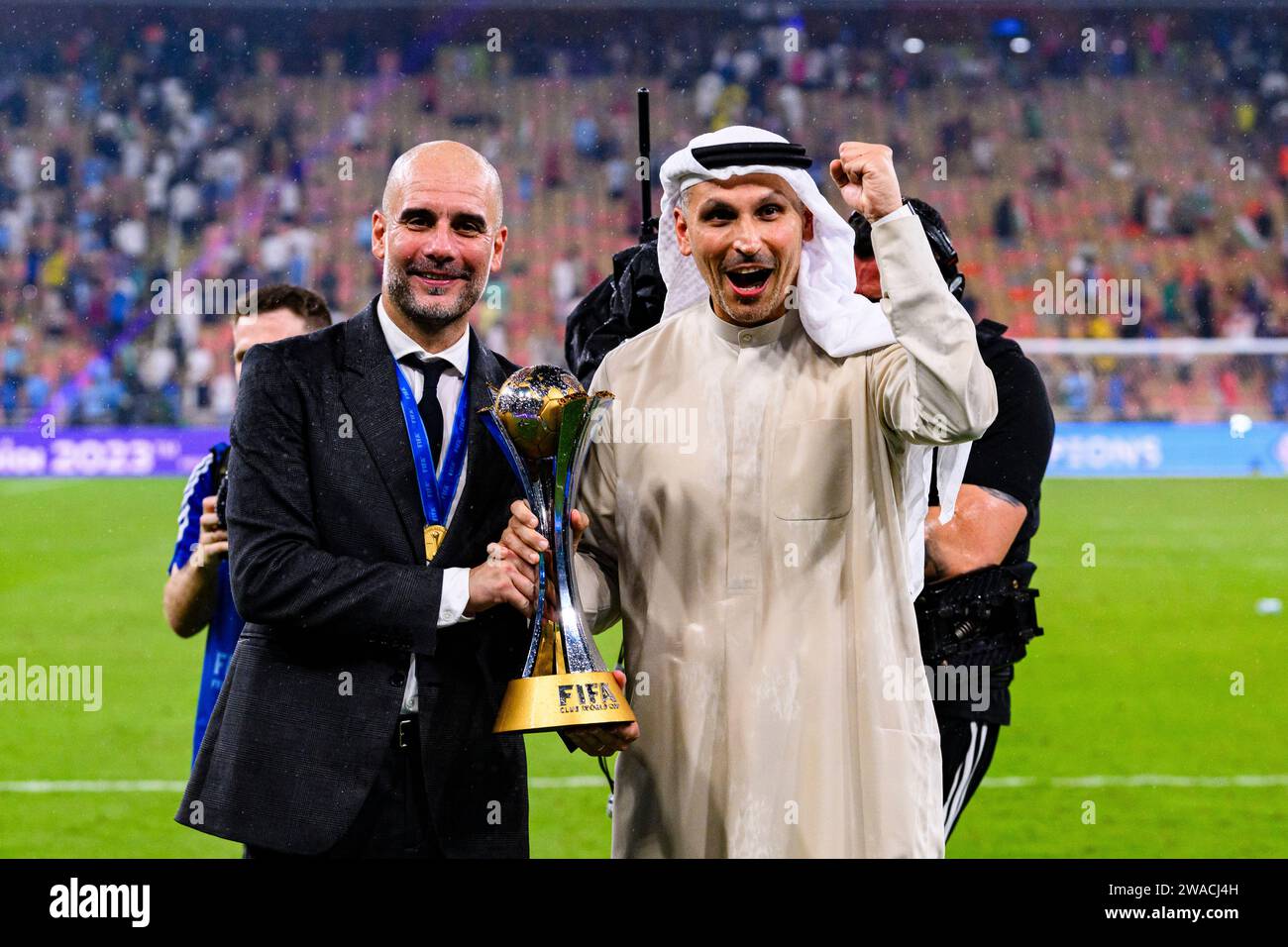 Pep guardiola trophy 2023 hi-res stock photography and images - Alamy