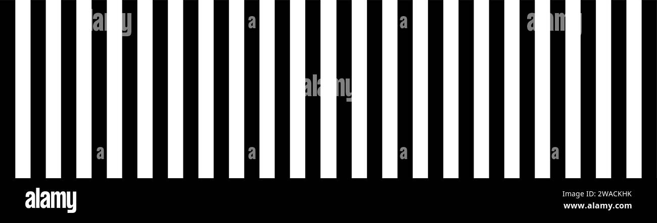 Crosswalk. Top view. Black and white vertical stripes. Vector ...