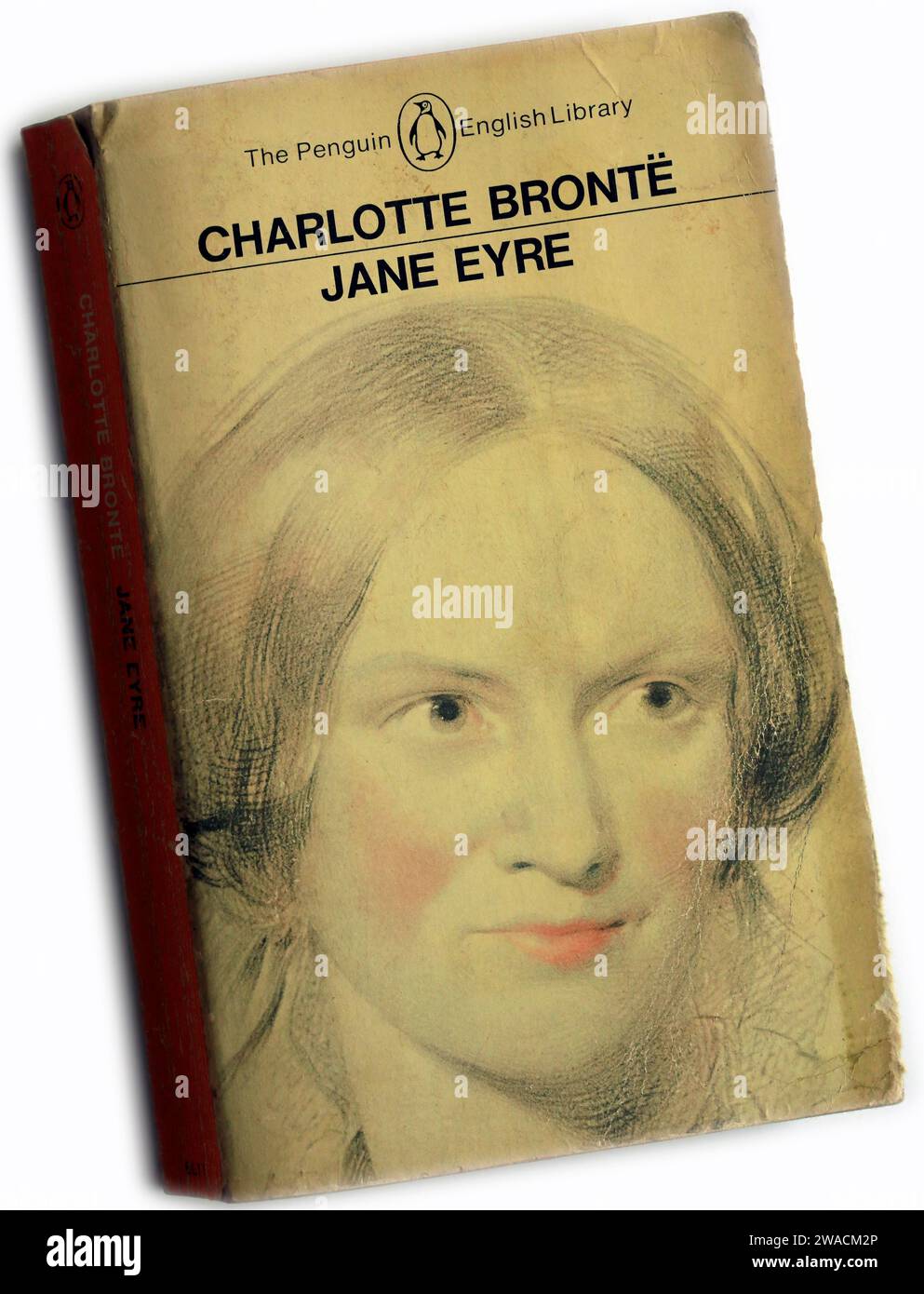 Jane Eyre by Charlotte Bronte. Studio set up on white background. December 2023 Stock Photo - Alamy